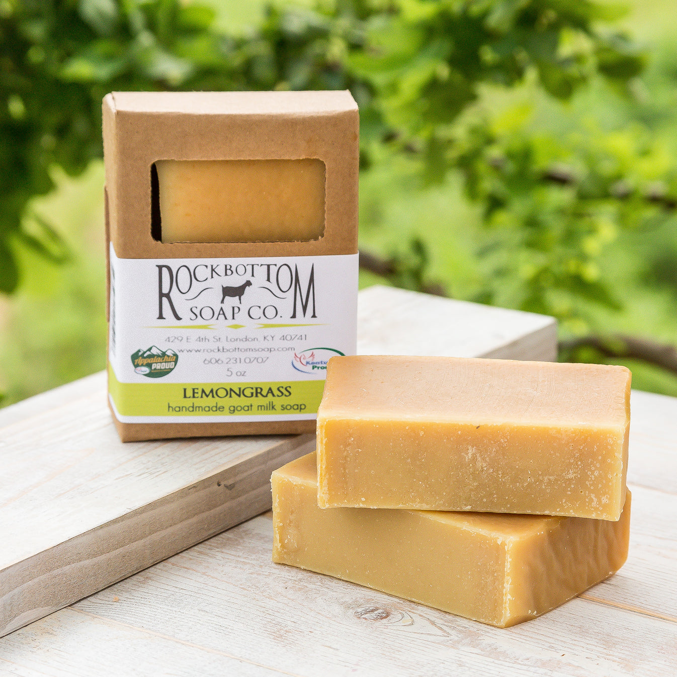 Lemongrass Goat Milk Soap-One Bar – Rock Bottom Soap